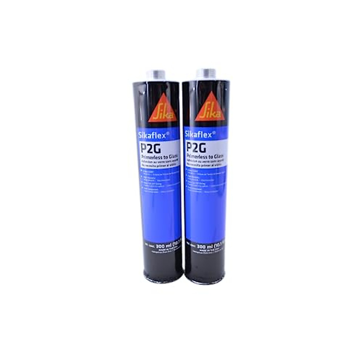 Auto Glass Sealant Windshield Urethane Glue Sikaflex P2G Primerless Adhesive x 2