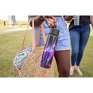 Simple Modern Water Bottle with Straw Lid Vacuum Insulated Stainless Steel Metal Thermos Bottles | Reusable Leak Proof BPA-Free Flask for Gym, Travel, Sports | Summit Collection | 22oz, Seaside Blue