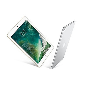 Apple iPad with WiFi, 32GB, Silver (2017 Model) (Renewed)