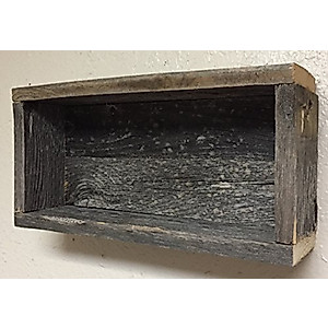Barnwood Decor of OKC| Old Farmhouse Barnwood Decorative Rustic Display Box made from 100% Authentic Reclaimed Wood