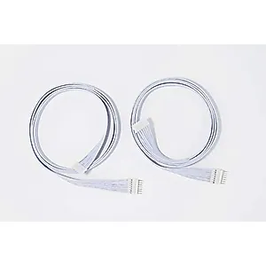 Litcessory Extension Cable for C by GE Smart Light Strips (3.3ft, 2 Pack, White)