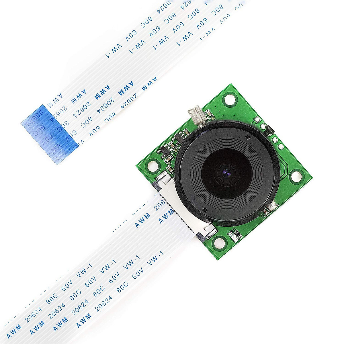 Arducam for Raspberry Pi 5 Camera Module with Interchangeable CS Mount Lens for Pi 5, 4, 3, 3B+, 5MP OV5647 1080P