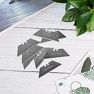 Bates- Utility Knife Blades, 40 Pack, Box Cutter Blades, Razor Blades Utility Knife, Razor Knife Blades, Replacement Blades, Razor Blades for Box Cutters, Box Razor Blades, Box Cutter Blades Refills.