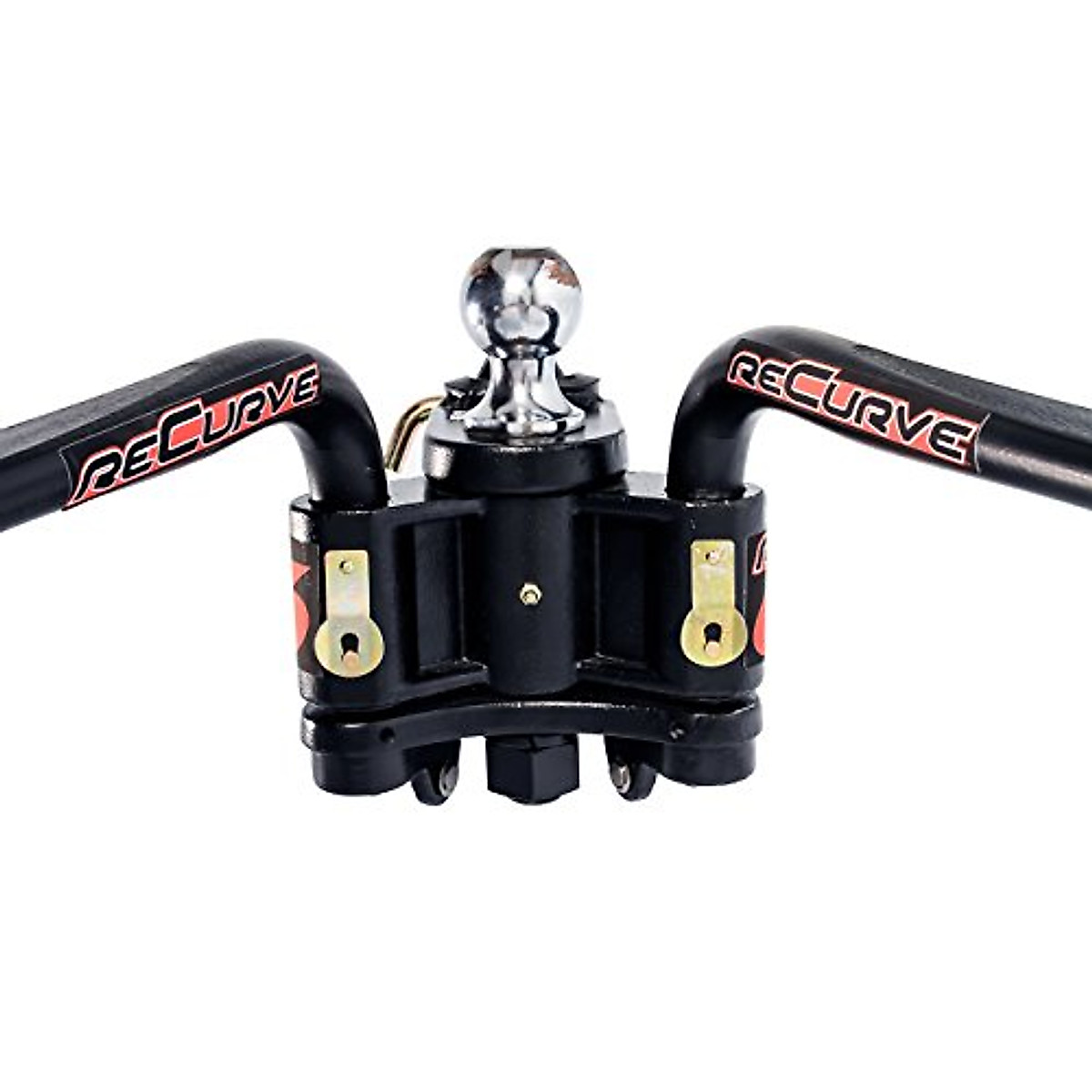 Camco Eaz-Lift ReCurve R6 1,200lb Weight Distribution Hitch | Features 1,400lb Max Tongue Weight Rating, 2-5/16-inch Ball has a 15,000lb Max Rating, and Premium Adaptive Sway Control | (48734)
