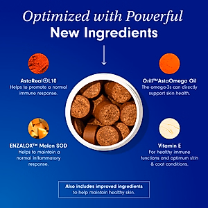 PetLab Co. Itch Relief Chew Pro for Dogs – Omega 3 for Dogs Itch Supplement - Packed with Beneficial Fatty Acids for Healthy Skin – Seasonal Allergies Support