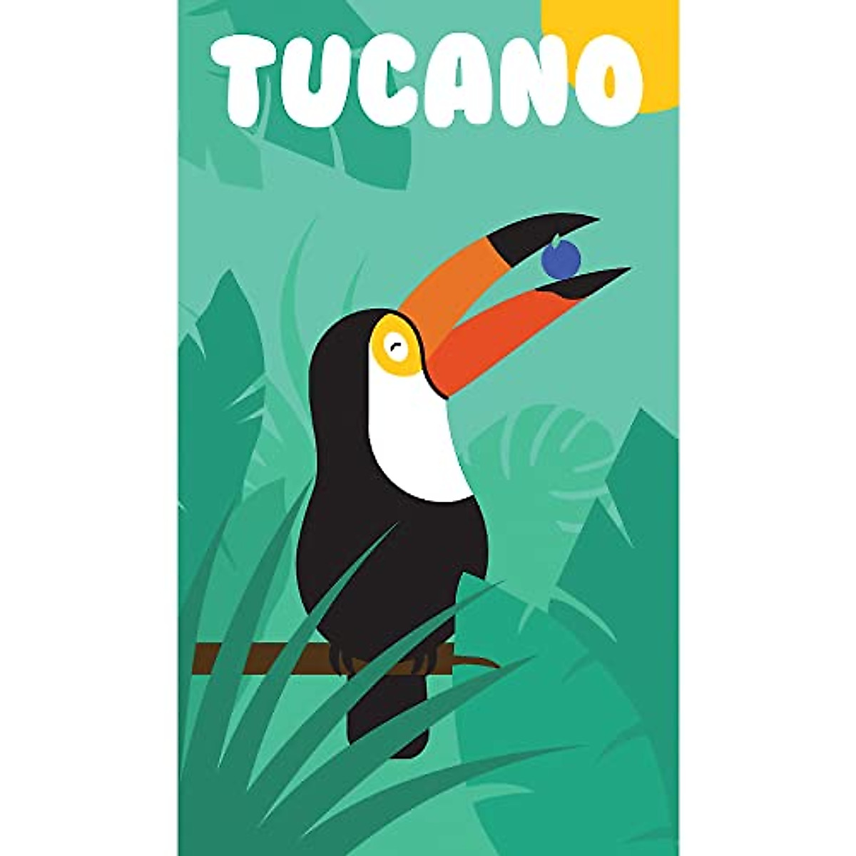 Tucano Card Game - A Tropical Strategy Adventure of Juicy Fruits and Clever Tactics! Fun Family Game for Kids & Adults, Ages 6+, 2-4 Players, 15 Minute Playtime, Made by Helvetiq