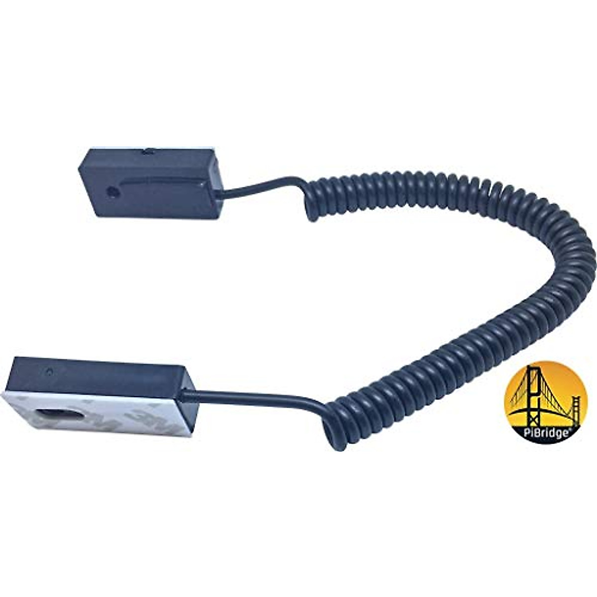 [PiBridge] Remote Control Security Cable Remote Control Security Lock, Tether for Remote Control (4 Feet 2 Pack)