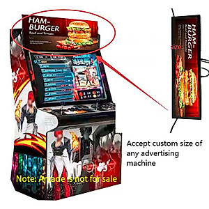 NC 24 inch Resolution 1920(RGB)×360 Supermarket Shelf Advertising Machine External Dimension 621x142x41mm with HDMI USB Input Hot Deals in The USA