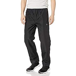 Helly-Hansen Men's Dubliner Waterproof Windproof Rain Pant, Black, X-Large