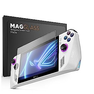 magglass Anti-Glare Matte Screen Protector for ASUS ROG Ally - Fingerprint Resistant Tempered Glass Display Guard (7" inch)