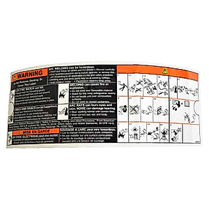 Miller 208627 Label, Warning General Precautionary (Combination)