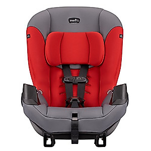 Evenflo Sonus Convertible Car Seat, Lava Red