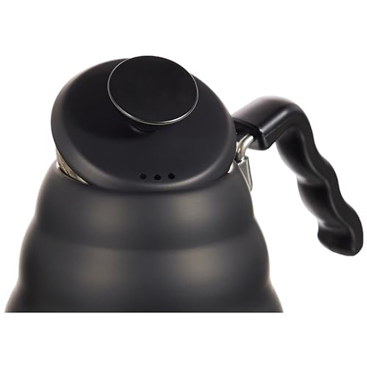 Hario V60 "Buono" Gooseneck Coffee Kettle, 1.2L, Stainless Steel, Matte Black