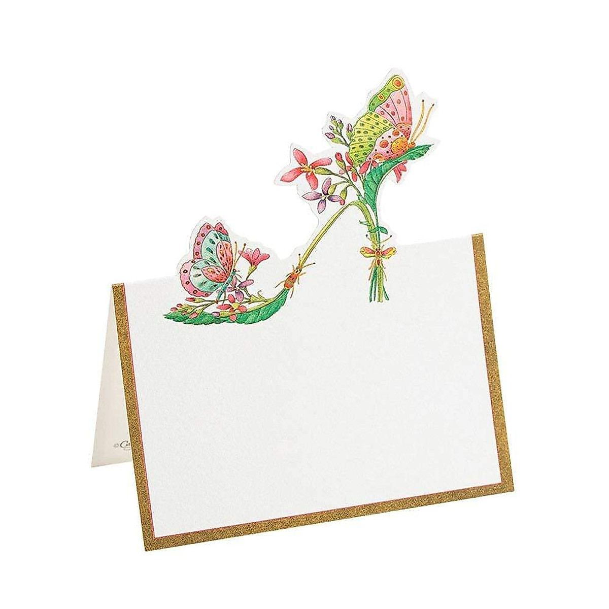 Caspari Parvaneh's Shoes Die-Cut Place Cards, 24 Included