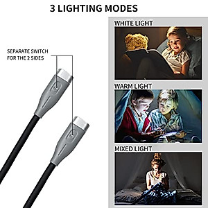Book Light, Book Light for Reading in Bed, Fast Recharge, Neck Reading Light Slim with 3 Modes, Super Flexy, Hands Free Versatile Neck Light, Up to 70 Hours.Gift for Knitting, Sewing, Camping(Grey)