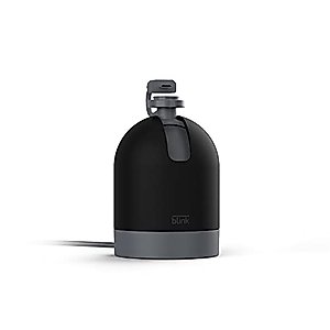 Blink Mini Pan-Tilt Mount | Rotating mount accessory for Mini indoor plug-in smart security camera (Black)