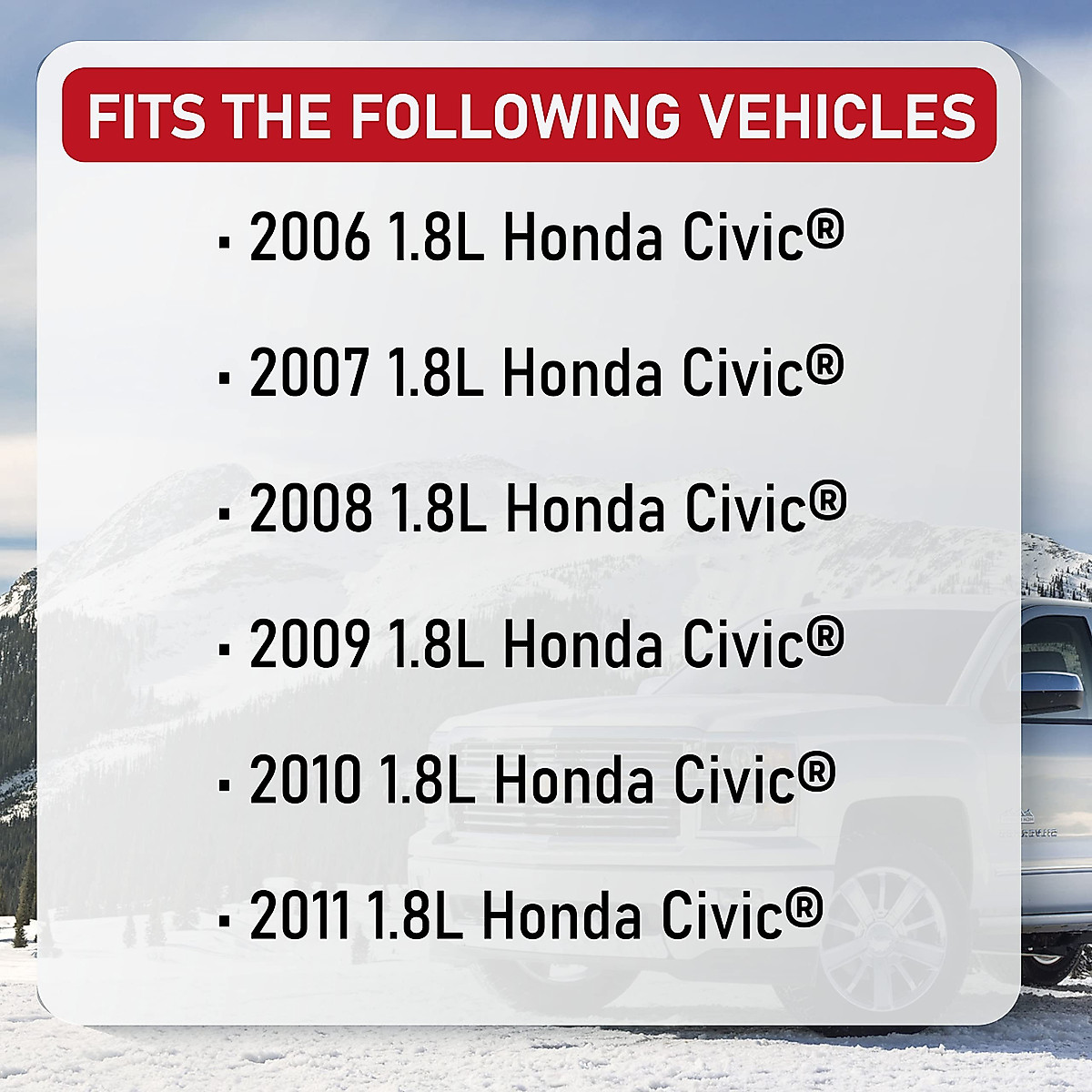AC Compressor - A/C Compressor Compatible with Honda Civic 2006-2011, 1.8L - Replaces 38810RRBA01, 38800-RNA-A010-M, 38800-RNB-A02, 38800RNAA010M2, 38800RNAA01 - HVAC Air Conditioning Compressor
