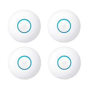 UniFi nanoHD UAP-nanoHD-US Compact Dual Band Wave2 Enterprise Wi-Fi 4x4 MIMO 1730 Mbps (4-Pack)