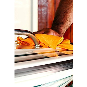 Absorbent Super Shammy. Car Sham and Automotive Detailing Cleaning Towels. German Chamois Cloths for Drying. Absorbent Synthetic Shammy.