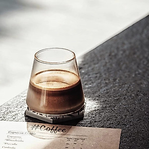 URMAGIC 3 Pcs Clear Glass Cups,9 Oz Mount Fuji Shape Beer Glasses,Beverages Glasses,Drinking Glasses,Cocktail Glass,Whiskey Glass,Milk Cup,Tea Cup,Wine Glass,Water Glasses,Juice Glasses