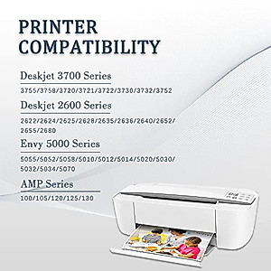 245XL Black Ink Cartridge Replacement for Canon 245 XL 243 Black Ink cartridges for Canon MX490 MX492 TR4520 TR4522 TS3322 TS3122 TS202 MG2522 MG3022 (2-Black)