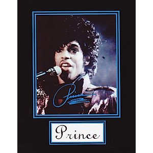 Kirkland Prince, the Great Rock Performer, 8 X 10 Photo Autograph on Glossy Photo Paper