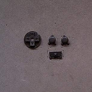 Colorful Game Controller Gamepad Buttons Replacement for Nintendo Game Boy GBP - Black