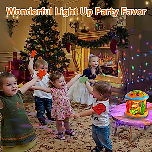 Furktem Baby Toys 12+ Months Ocean Rotating Projector - Early Education Toys with Various Pacify Music/Light for 1 2 3+ Year Old Boys Girls Birthday