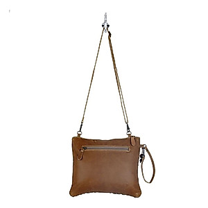Myra Bag Liminal Cowhide Bag Upcycled Cowhide & Leather S-2837