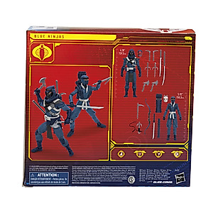 G.I. Joe Classified Series Ninjas Action Figure with Accessorie,6-Inch 2-Pack (Amazon Exclusive)