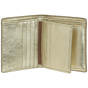 Harry's Intrecciato Women's Wallet, Gold