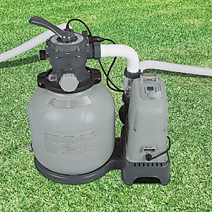 Intex 18ft X 52in Ultra Frame Pool Set with Sand Filter Pump