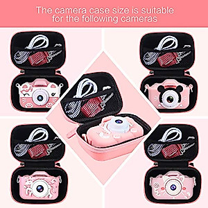 Leayjeen Kids Camera Case Compatible with Goopow/CIMELR/GKTZ/Xinbeiya/ArtCWK/Gofunly and More Toys Digital Camera & Video Camera and Accessories (Case Only)