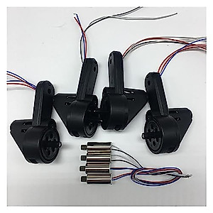 XUCHIL SG700 S169 SG700-D Drone RC Quadcopter Spare Parts Fold Wing Arm Include Gears LED Axis Motor Set Upgrade Bearing Etc Part Kit (Color : 8620 Version motor-02, Size : .)