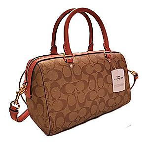Coach Rowan Satchel in Signature Canvas