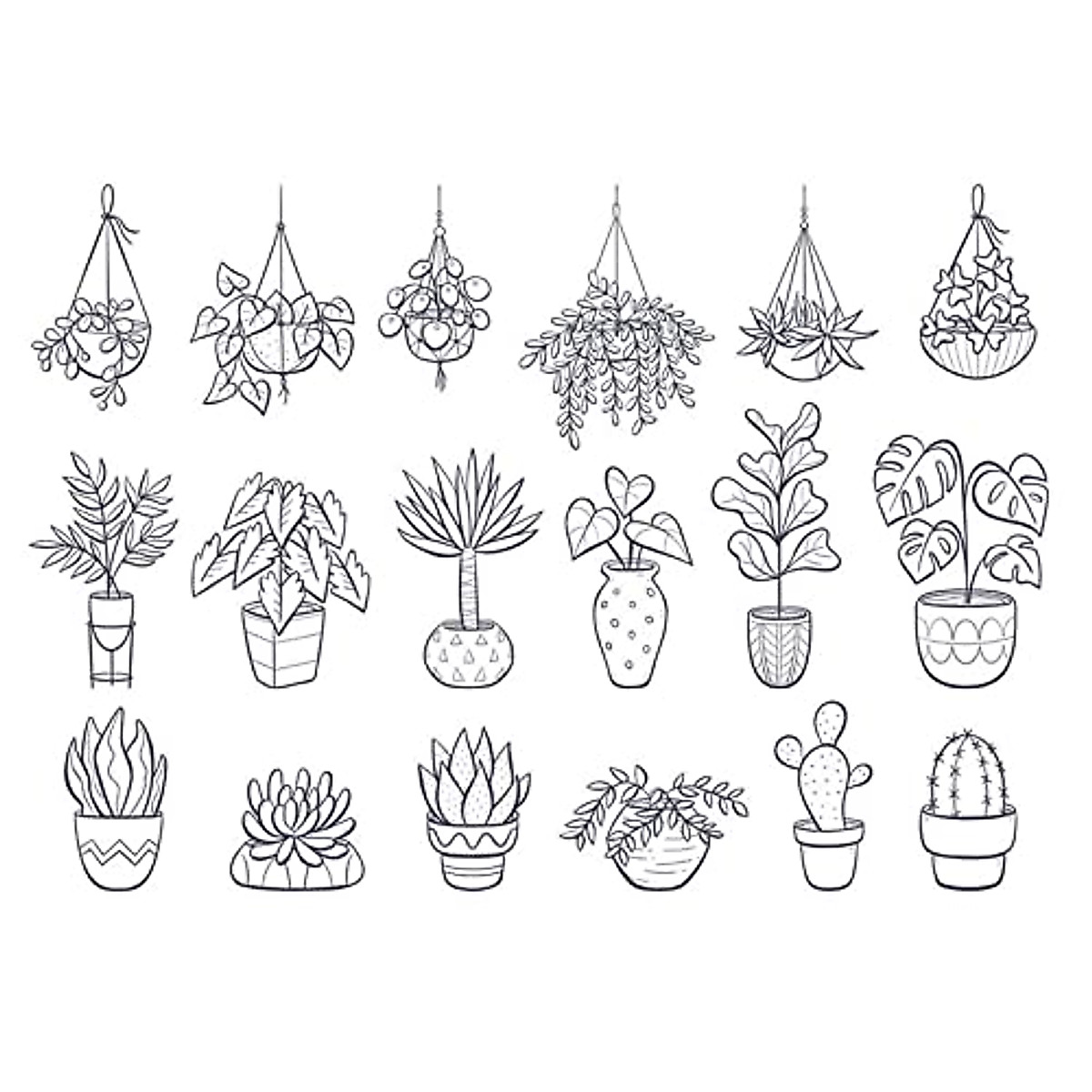 Flower Pot Silicone Clear Stamps for Card Making Scrapbooking Embossing DIY Craft Album Decoration Rubber Seal Stamps Silicone Stamps