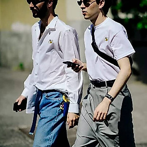 Embroidered Flowers Bee Iron on Patches 36pcs Cute Bumble Sunflower Daisy Patch for Clothing Sew on Embroidered Applique Decoration Sewing Patches for Bags Jackets Jeans Clothes DIY Patches