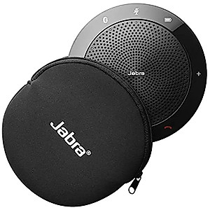 Jabra Speak 510 UC Portable USB & Bluetooth Speakerphone – Easy Setup, Portable Speaker for Holding Meetings Anywhere with Outstanding Sound Quality (510 7510-209)