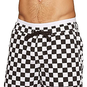 Vans Range Shorts - Men's, Checkerboard, Medium, VN0A3W4V705-Medium