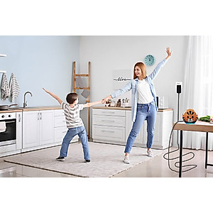 LEFXMOPHY H23K37 Show Power Cord Dot Charger Replacement for Show 5 (1st Gen 2019), Dot 4th / 3rd Generation - White AC Supply Adapter Accessories with 5ft Cable