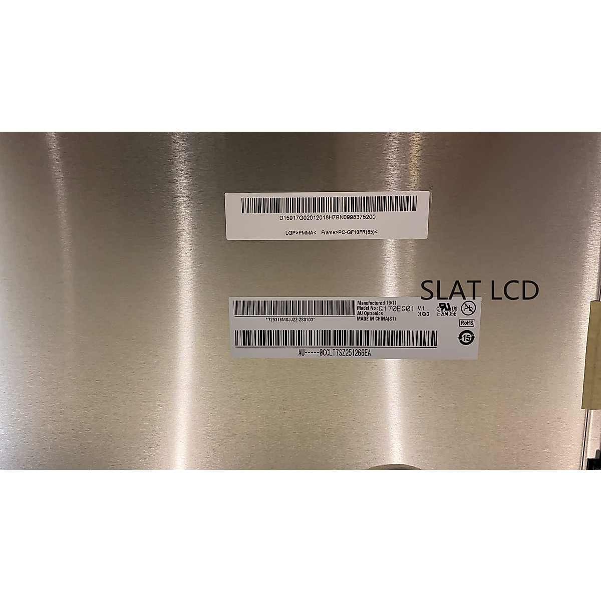 AUO 17 Inch LCD Panel G170EG01 V1