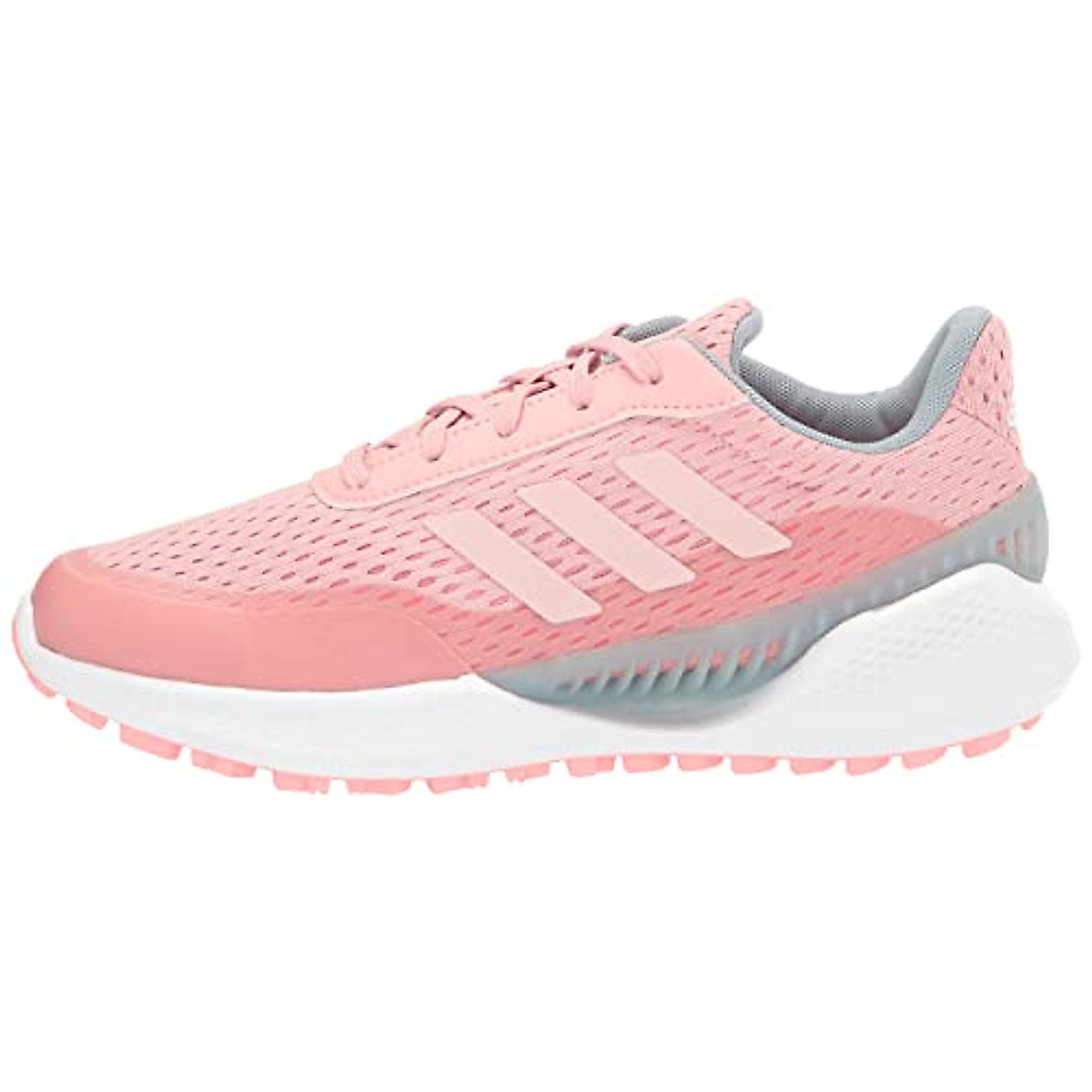 adidas Women's SUMMERVENT Spikeless Golf Shoes, Wonder Mauve/Wonder Mauve/Magic Grey, 10