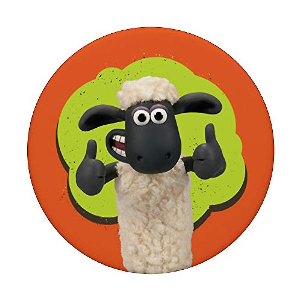 Shaun the Sheep: Thumbs Up Shaun PopSockets PopGrip: Swappable Grip for Phones & Tablets