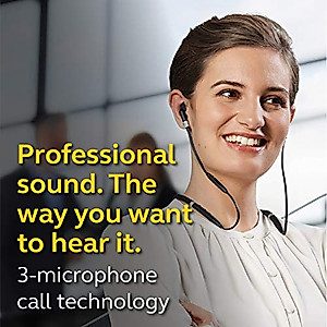 Jabra Evolve 75e MS Teams Bluetooth Wireless In-Ear Earphones with Mic - Noise-Canceling