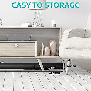 【Easy Set Up】 RAUBAY 6.2 x 5 ft Collapsible Blue Screen Backdrop Portable Retractable Chroma Key Panel Photo Background with Stand for Video Conference, Photographic Studio, Streaming