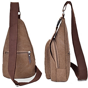 LemonGirl Sling Chest Bag Unisex Shoulder Crossbody Backpack Travel Hiking Camping