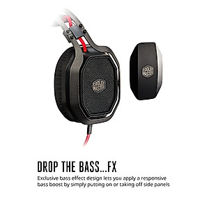 Cooler Master Pulse MH-750 Over-Ear Headset with Mic, Virtual 7.1 Channel Surround Sound with Exclusive Bass FX Technology