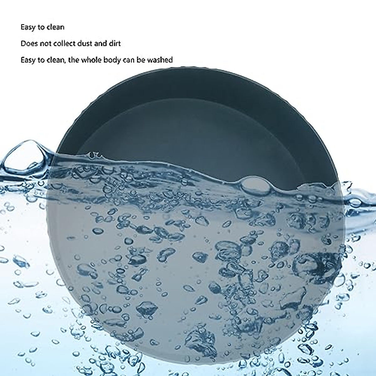 banapoy Lazy Susan Turntable, Round 360 Rotating Spice Organizer Rack Multifunctional Spinning Lazy Susan Display Tray, Non Skid, for Kitchen Countertop Makeup (Blue)