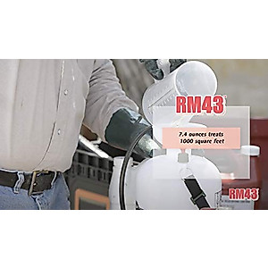 RM43 43-Percent Glyphosate Plus Weed Preventer Total Vegetation Control, 1-Gallon