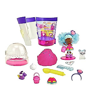 Sugar Surprise Collectible Dolls, 10 Surprise Pieces, Reusable Fluff & Mold Accessories, Sensory Play, Ages 3+
